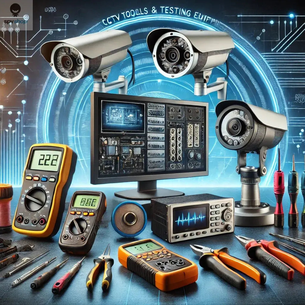 CCTV Værktøj & Testudstyr 🔍 - Spy-shop.com